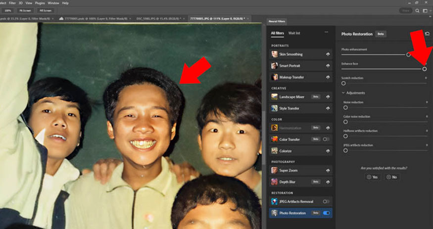 How to restore old photos with photoshop quickly